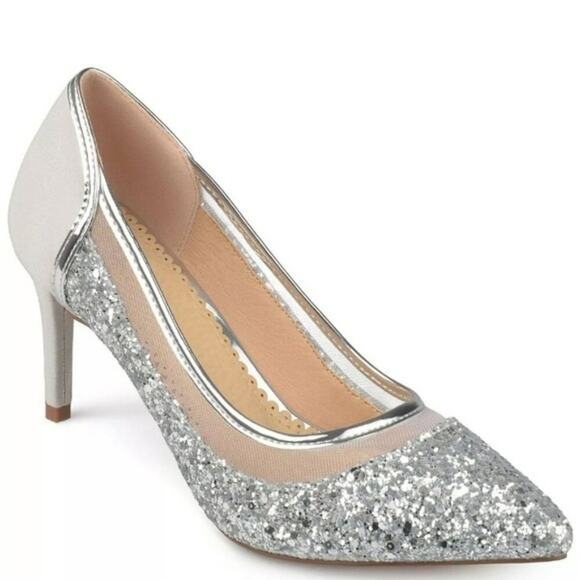 Journee Collection | Shoes | Journee Collection Kalani Glitter Pump ...